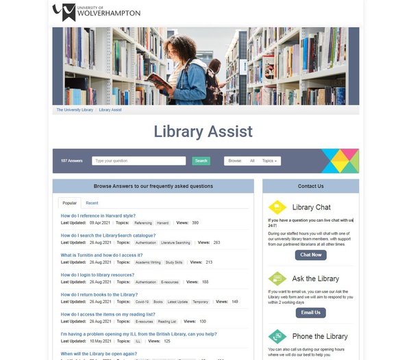 Library Induction - University of Wolverhampton